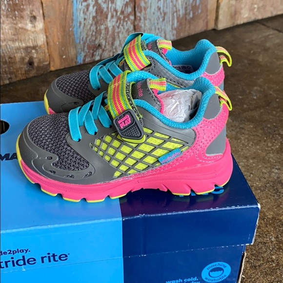 Stride Rite | Shoes | Stride Rite Girls Toddler Sneakers Tennis Shoes ...